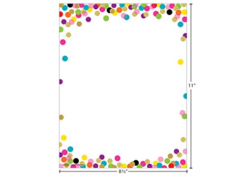 Confetti Computer Paper