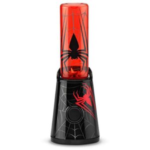 marvel spider-man mvs-700cn personal blender, 25 oz., red/black