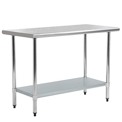 24" x36" Stainless Steel Kitchen Work Table Commercial Kitchen Restaurant Table