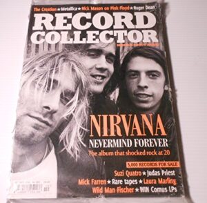 record collector magazine (uk publication) issue 393 october 2011 (nirvana on cover)[single issue magazine]not in shrinkwrap, wear on cover, corners and spine