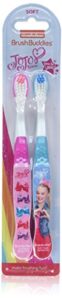 jojo siwa manual toothbrush, 2 count (pack of 1)