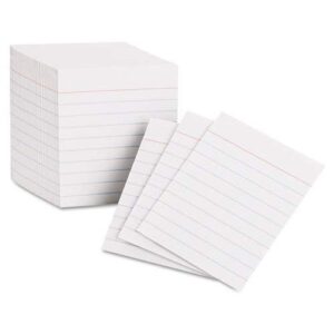 oxf10009 - oxford mini ruled index cards