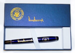 official president donald trump signature presidential pen