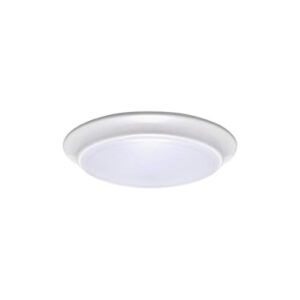 lit-path led flush mount ceiling lighting fixture, dimmable 7 inch 11.5w 900 lumen, aluminum housing plus pc cover, etl qualified, 3000k, 1-pack