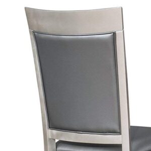 Roundhill Furniture Avignor Contemporary Simplicity Dining Chair, Set of 2