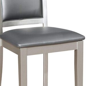 Roundhill Furniture Avignor Contemporary Simplicity Dining Chair, Set of 2