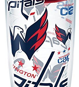 Tervis Made in USA Double Walled NHL Washington Capitals Insulated Tumbler Cup Keeps Drinks Cold & Hot, 16oz, All Over