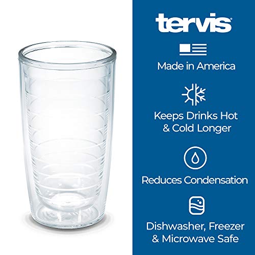 Tervis Made in USA Double Walled NHL Washington Capitals Insulated Tumbler Cup Keeps Drinks Cold & Hot, 16oz, All Over