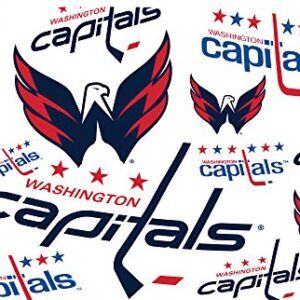 Tervis Made in USA Double Walled NHL Washington Capitals Insulated Tumbler Cup Keeps Drinks Cold & Hot, 16oz, All Over