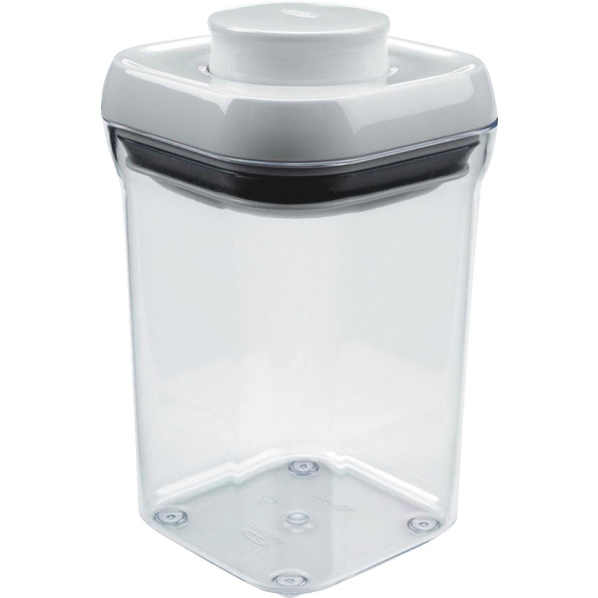 Oxo 1071401 .9 Quart Pop Small Square Food Storage Container - Quantity 2