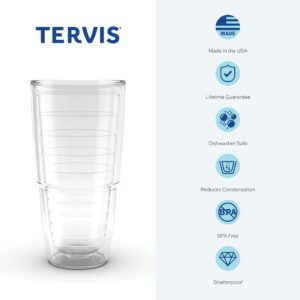 Tervis Jeep Made in USA Double Walled Insulated Tumbler Travel Cup Keeps Drinks Cold & Hot, 24oz, Logo