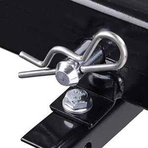 Golf Cart Trailer Hitch Fit for Backseat FOOTREST - Club CAR, EZGO, Yamaha by ELITEWILL