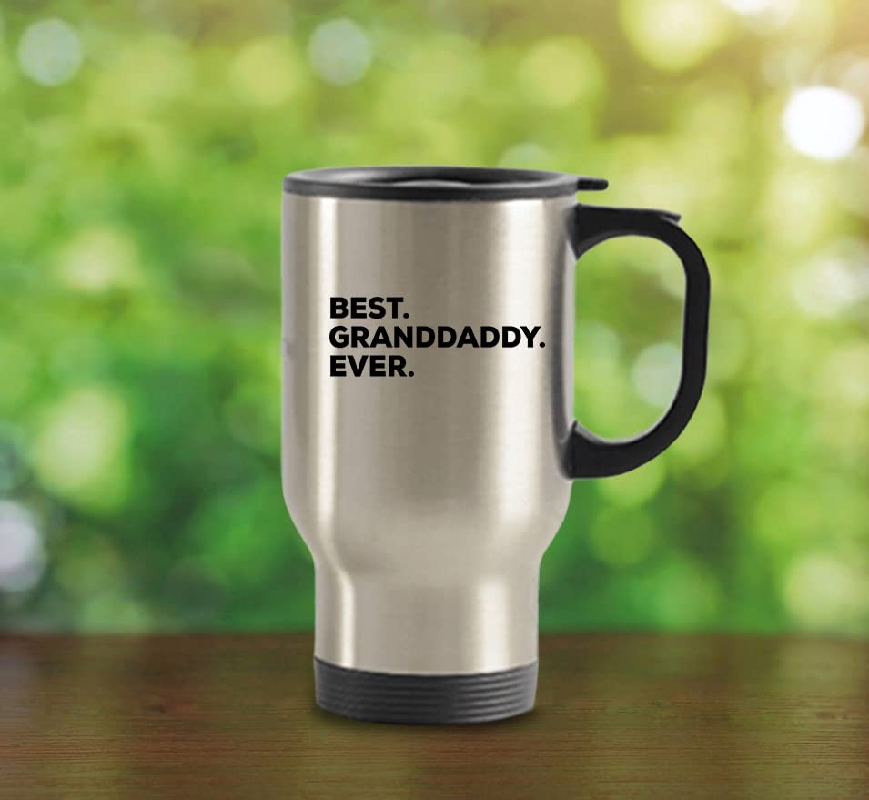 SpreadPassion Granddaddy Travel Mug - Best Granddaddy Ever - Granddaddy Gifts