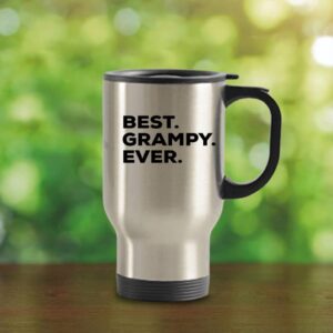 SpreadPassion Best Grampy Ever Travel Mug, Grampy Travel Mug, Grampy Coffee Travel Mug, Grampy Gift, Gift for Grampy, Grampy Tumbler, Grampy Gift from Grandkids, Grampy Birthday Basket Gift idea