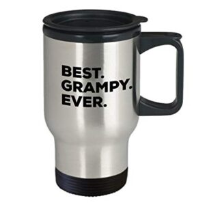 SpreadPassion Best Grampy Ever Travel Mug, Grampy Travel Mug, Grampy Coffee Travel Mug, Grampy Gift, Gift for Grampy, Grampy Tumbler, Grampy Gift from Grandkids, Grampy Birthday Basket Gift idea