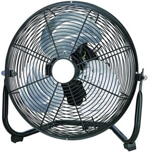 kool-flo sfc2-300b high velocity fan, 3 blade, black