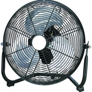 Kool-flo Sfc2-300b High Velocity Fan, 3 Blade, Black