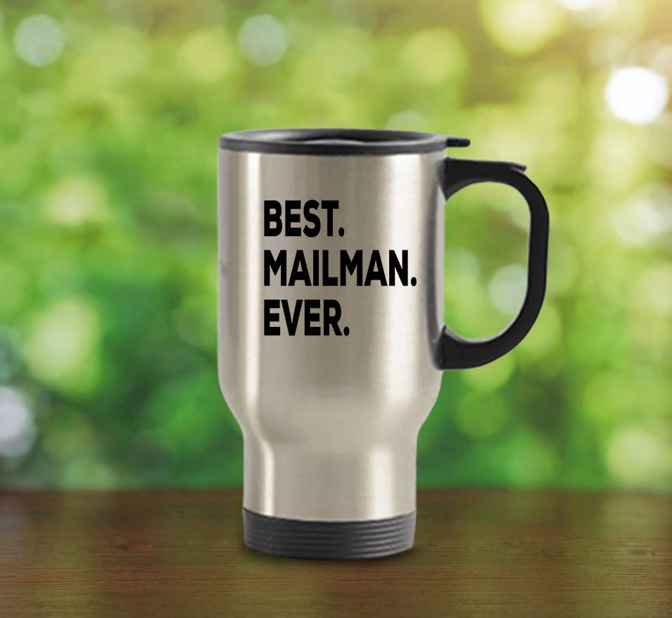 Best Mailman Ever Travel Mug, Mailman Gifts, Mailman Coffee Travel Mug, Mailman Tumbler, Mailman Retirement Gift, Mailman Birthday Christmas Gift idea, Gift for Mailman, Mailman Thank You Gifts