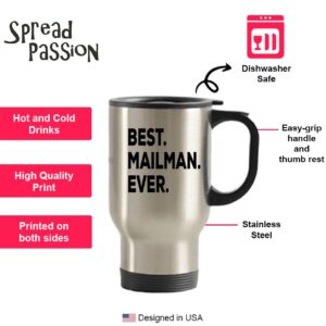 Best Mailman Ever Travel Mug, Mailman Gifts, Mailman Coffee Travel Mug, Mailman Tumbler, Mailman Retirement Gift, Mailman Birthday Christmas Gift idea, Gift for Mailman, Mailman Thank You Gifts