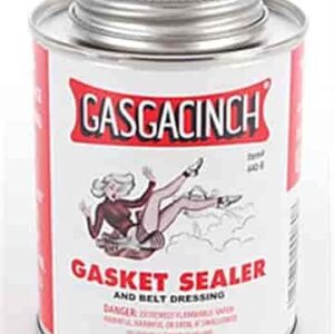 JEGS Gasgacinch | 8-Ounce Can | Made In USA | Belt Dressing | Adhesive | Built-In Dobber | Not For Use On Cylinder Head Gaskets