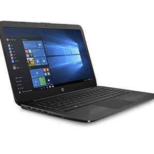 Business HP Stream Laptop PC with 1-Year Office 14" HD WLED-backlit Display Intel Celeron Dual Core-Processor 4GB RAM 32GB eMMC Hard Drive Bluetooth HDMI Webcam Windows 10-Black