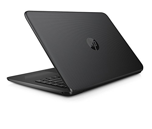 Business HP Stream Laptop PC with 1-Year Office 14" HD WLED-backlit Display Intel Celeron Dual Core-Processor 4GB RAM 32GB eMMC Hard Drive Bluetooth HDMI Webcam Windows 10-Black