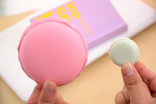 Giant Macaron Case, Coolrunner Macaron Jewelry Box, Macaron Cute Pill Box, Colorful Macaron Jewelry Storage Box, Shape Storage Box Candy Cute Pill Organizer Case Container(Large 2 pcs)