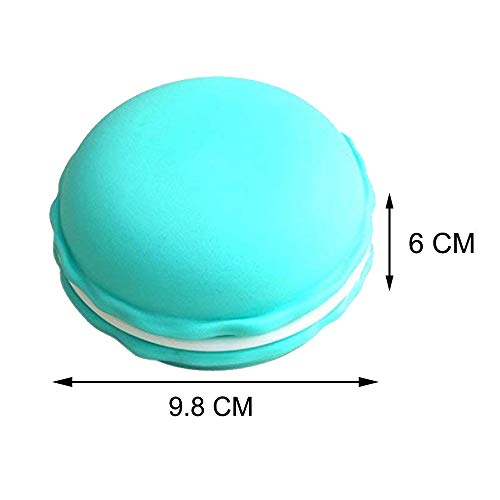 Giant Macaron Case, Coolrunner Macaron Jewelry Box, Macaron Cute Pill Box, Colorful Macaron Jewelry Storage Box, Shape Storage Box Candy Cute Pill Organizer Case Container(Large 2 pcs)