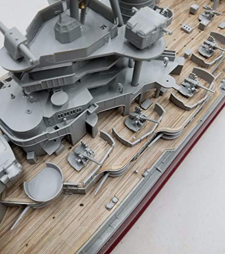 Premium Wood Deck for 1/200 USS Arizona (fits Trumpeter Kit)