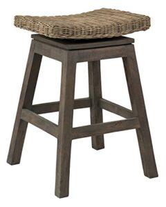 east at main heidi brown wooden te"xtured chair - 17"x17"x24"