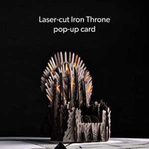 Lovepop The Iron Throne Game of Thrones Pop Up Card, 3D Card, Birthday Card, Father's Day Card, Greeting Card