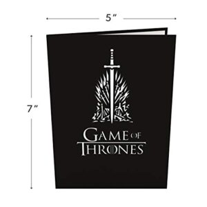 Lovepop The Iron Throne Game of Thrones Pop Up Card, 3D Card, Birthday Card, Father's Day Card, Greeting Card