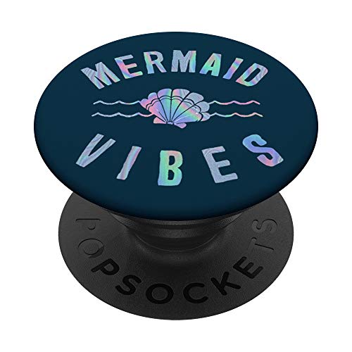 LG Mermaid Vibes PopSockets Stand for Smartphones and Tablets PopSockets PopGrip: Swappable Grip for Phones & Tablets