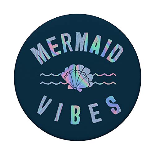 LG Mermaid Vibes PopSockets Stand for Smartphones and Tablets PopSockets PopGrip: Swappable Grip for Phones & Tablets