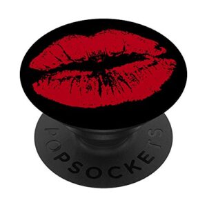 lips pop phone grip for smartphones & tablets popsockets popgrip: swappable grip for phones & tablets