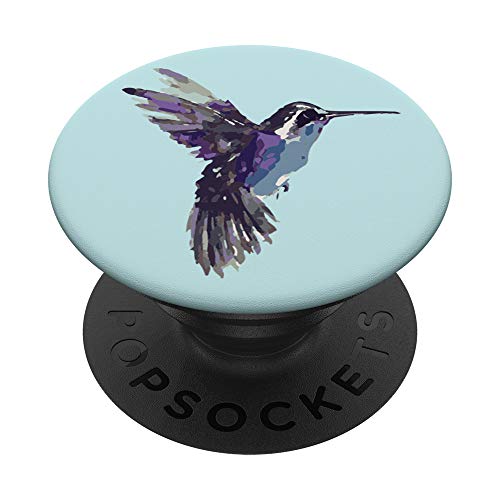 Hummingbird Pop Phone Grip For Smartphones & Tablets PopSockets PopGrip: Swappable Grip for Phones & Tablets