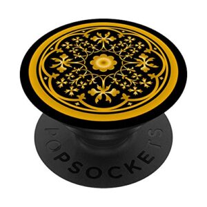 mandala pop phone grip for smartphones & tablets popsockets popgrip: swappable grip for phones & tablets