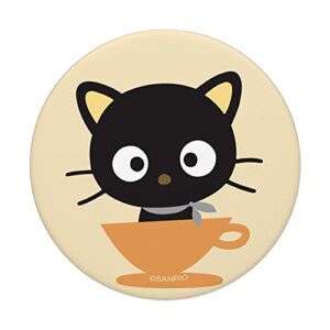 Chococat Coffee Cup PopSockets Stand for Smartphones and Tablets PopSockets PopGrip: Swappable Grip for Phones & Tablets