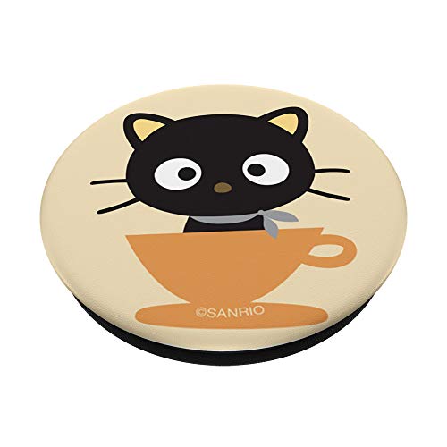 Chococat Coffee Cup PopSockets Stand for Smartphones and Tablets PopSockets PopGrip: Swappable Grip for Phones & Tablets