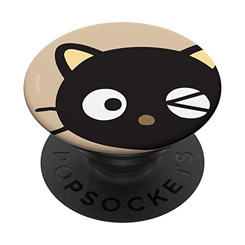 Chococat Winking Face PopSockets Stand for Smartphones and Tablets PopSockets PopGrip: Swappable Grip for Phones & Tablets