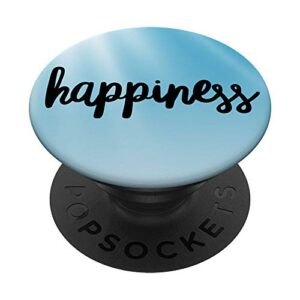 happiness pop phone grip for smartphones & tablets popsockets popgrip: swappable grip for phones & tablets