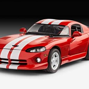 Revell RV07040 1:25 - Dodge Viper GTS Plastic Model kit, Multi Colour