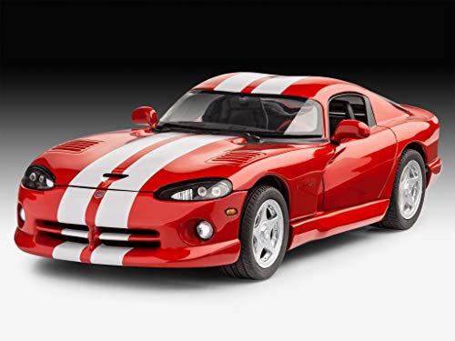 Revell RV07040 1:25 - Dodge Viper GTS Plastic Model kit, Multi Colour