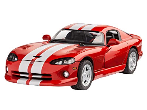 Revell RV07040 1:25 - Dodge Viper GTS Plastic Model kit, Multi Colour