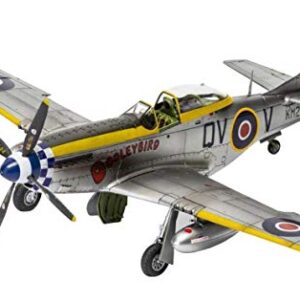 Airfix North American MK IV/P-51K Mustang 1:48 WWII Military Aircraft Plastic Model Kit A05137