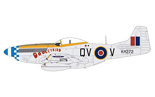 Airfix North American MK IV/P-51K Mustang 1:48 WWII Military Aircraft Plastic Model Kit A05137