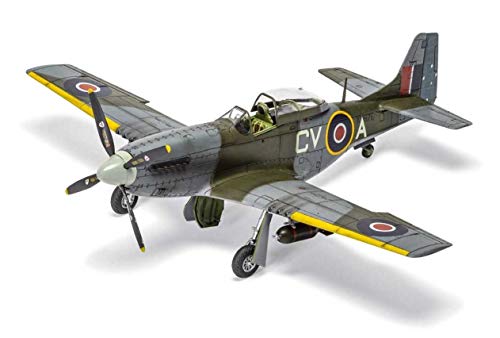 Airfix North American MK IV/P-51K Mustang 1:48 WWII Military Aircraft Plastic Model Kit A05137