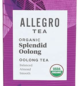 Allegro Tea, Organic Splendid Oolong Tea Bags, 20 ct