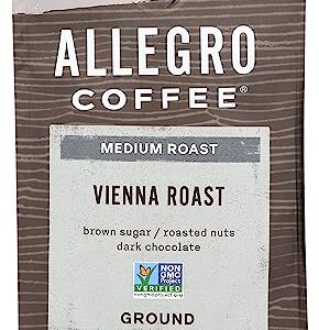 Allegro Coffee Vienna Roast Ground Coffee, 12 oz