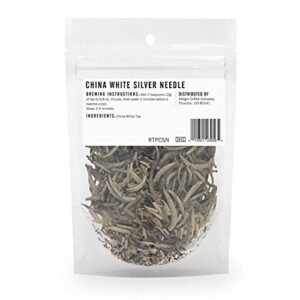 Allegro Tea, China White Silver Needle, Loose Leaf Tea, 0.6 oz